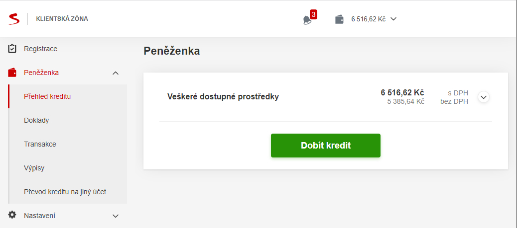 Seznam Peněženka - Developer Mapy