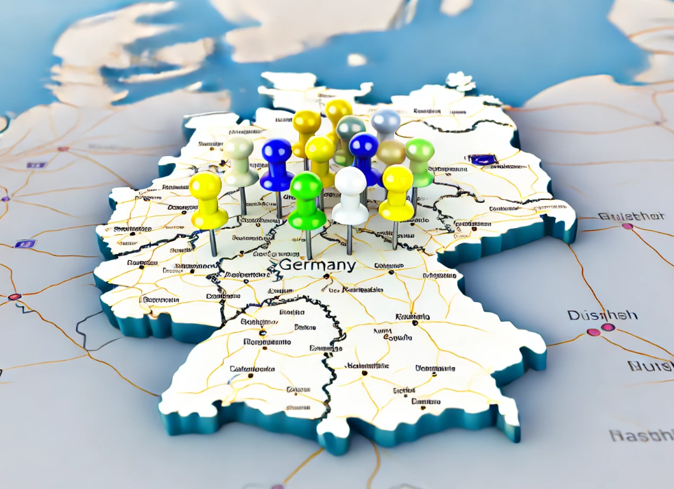 We have expanded address points throughout Germany - Developer Mapy