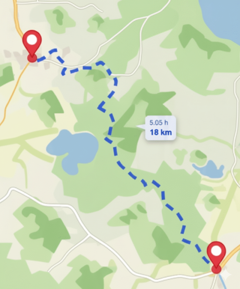 Planning routes along hiking trails - Developer Mapy